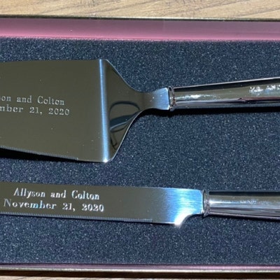 Kate Spade Wedding Cake Knife and Server Set Knife and Serving Set ...