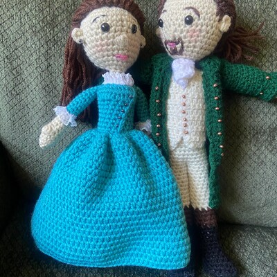 PATTERN Pdfs Hamilton Amigurumi Crochet Doll Crochet Dolls Pattern Set ...