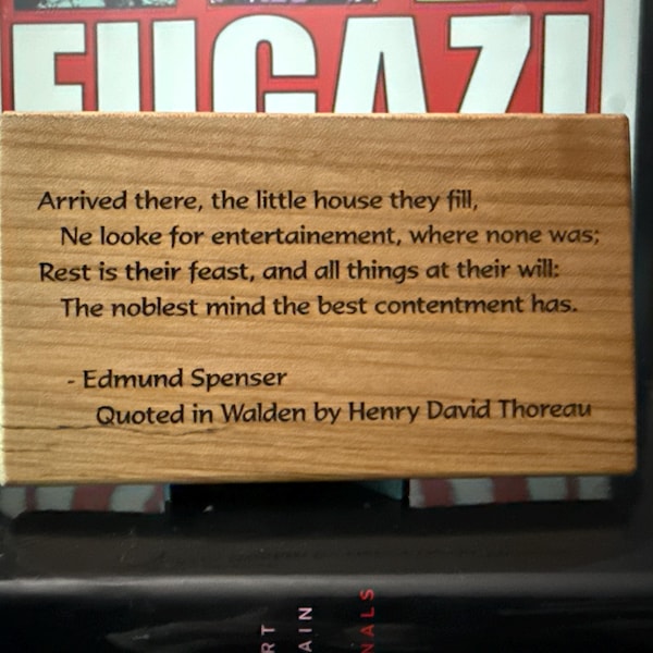 Inspirational Personalized Quote Sign, Wood Plaque, 3.5" X 6" Sign ...
