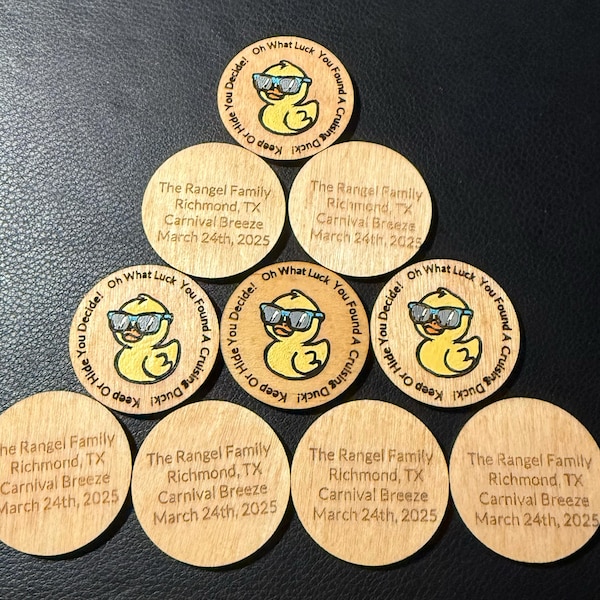Cruising Duck Tokens ! Keep or Hide You Decide !! - Etsy