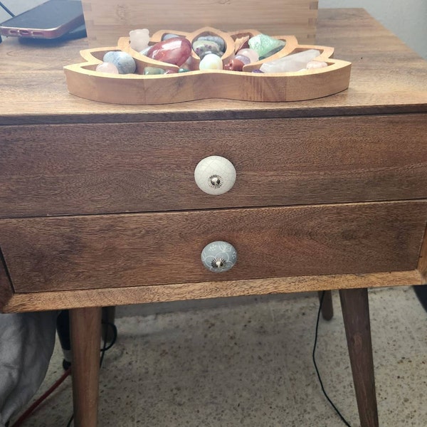 Blue Ceramic Drawer Pulls Knobs Kitchen Cabinet Door Handle Drawer Knobs Hardware Knobs Handmade ...