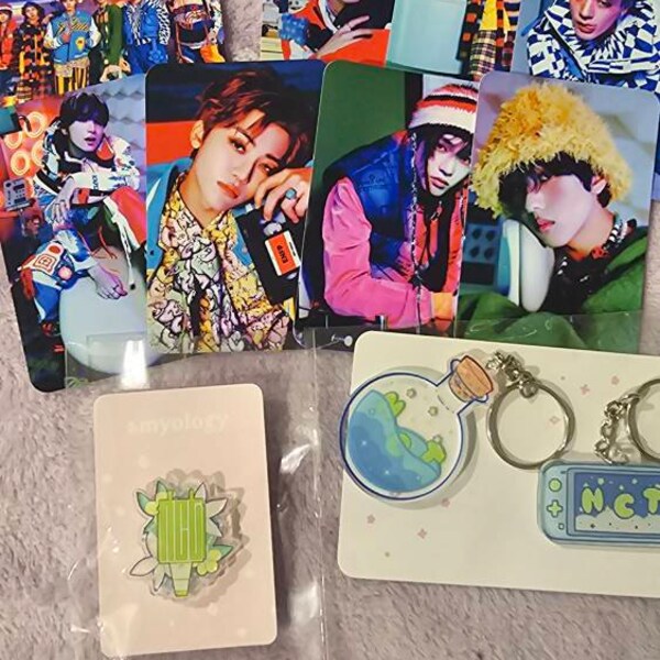 NCT Lightstick Keychain Acrylic Charm Keyring - Etsy