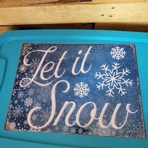 Place Deliveries Inside Box Metal Sign White Vintage Looking - Etsy