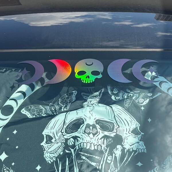 Hearse Decal | You Call We Haul | Goth Decals | Goth Car Decal | Goth ...