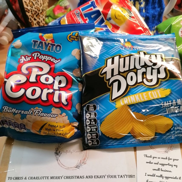 Christmas Tayto Box 18 Pack Secret Santa Gift Crispmas - Etsy UK