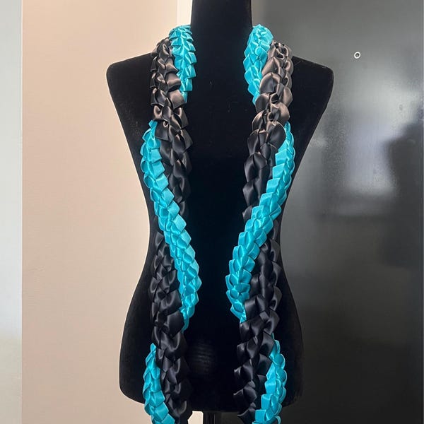 Satin Braided Ribbon Twist Lei’s for Promotion Ceremonies, Graduation ...