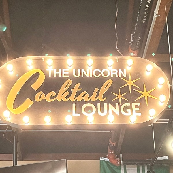 Cocktail Marquee Sign, Customizable Light up Sign - Etsy