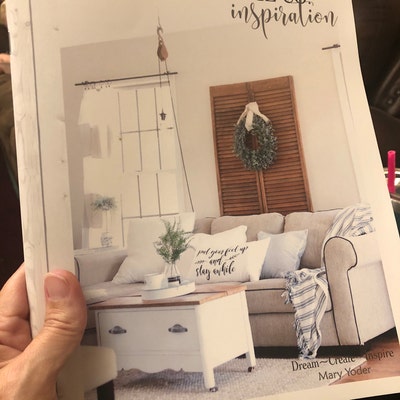DIY Book, Home Decor Book, Farmhouse Style Decor, Inspirational Book ...