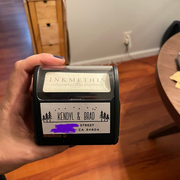 Signature Stamp, Your Signature on a Stamp, Self Inking Stamp ...