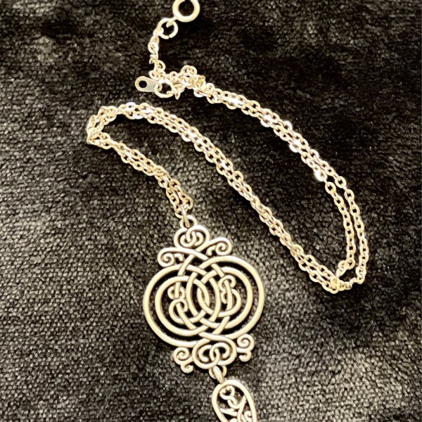 Scottish Jewelry, Poem in a Bottle Necklace With Thistle Charm, Antique ...