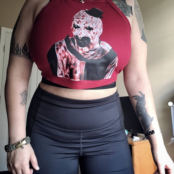 Creepy Clown, Terrifier Romper, Horror Clown, Spooky Season Outfit - Etsy