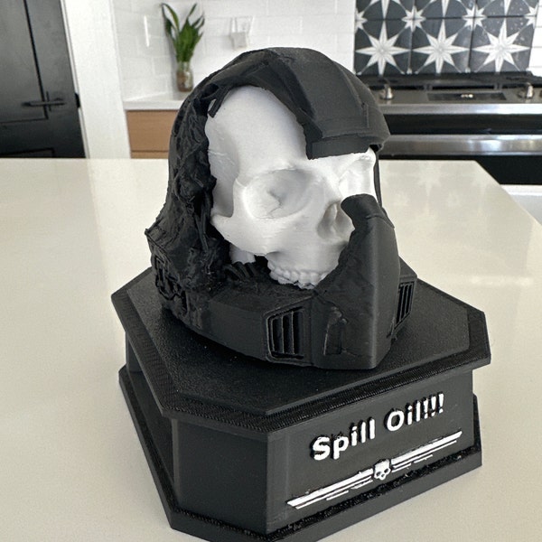 Hell Divers Battle Damaged Helmet - Etsy