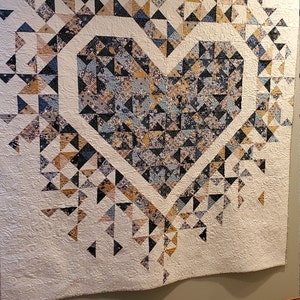 PDF Exploding Heart Quilt Pattern Digital Download by Slice of - Etsy