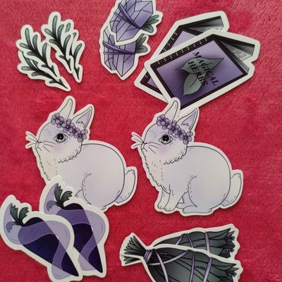 Spiritual Self Care Sticker Sheet Witchy Pastel Bathroom - Etsy