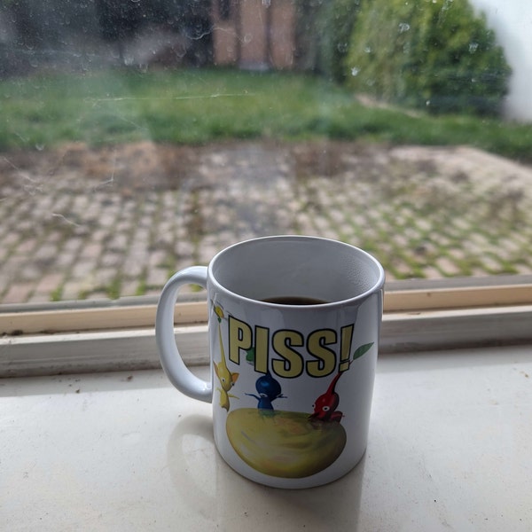Pikmin PISS Mug - Etsy