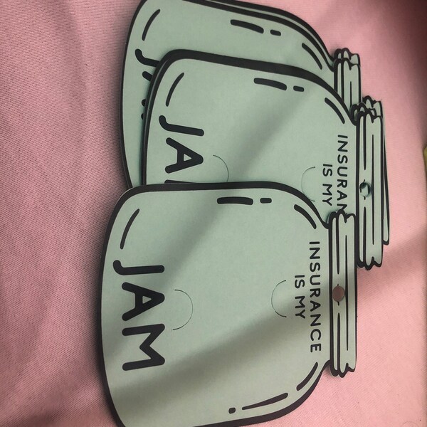 Insurance is My Jam Tags | Jam Tag | Insurance Agent Gifts ...