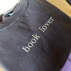 Custom Letter Embroidered Sweatshirt, Personalized Initial Hoodie ...