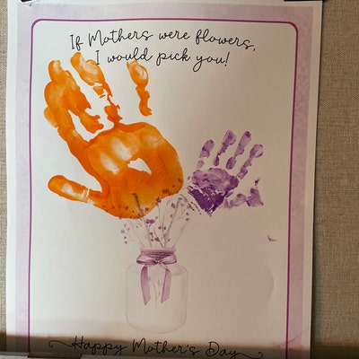Mothers Day Crafts for Kids Printable, Preschool Gift for Mom ...