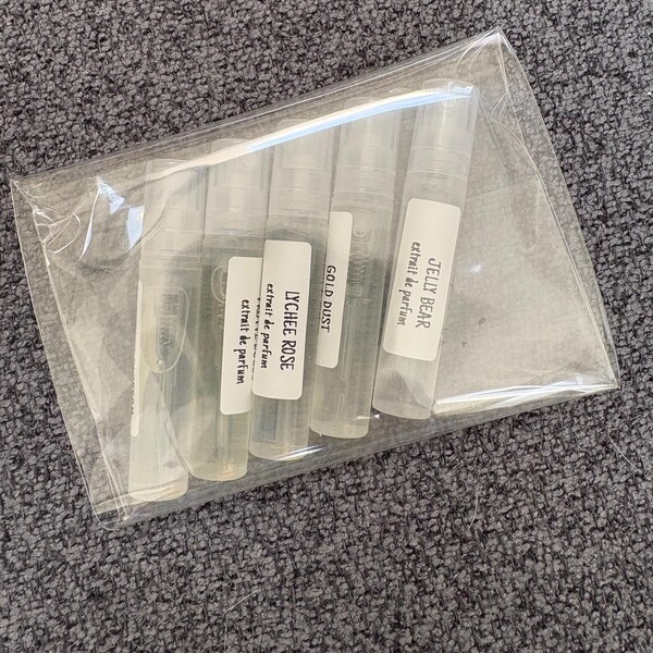 Perfume Samples Perfume Discovery Set Five Mini 2 Ml Perfumes
