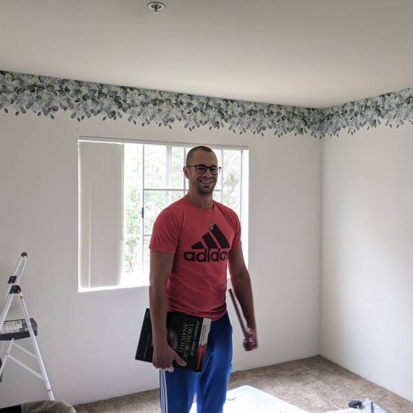 Green Leaf Jungle Wall Decals - Etsy