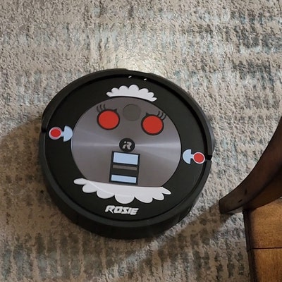 Original Deluxe Rosie the Robot Face Decals for Your Robotic Floor ...