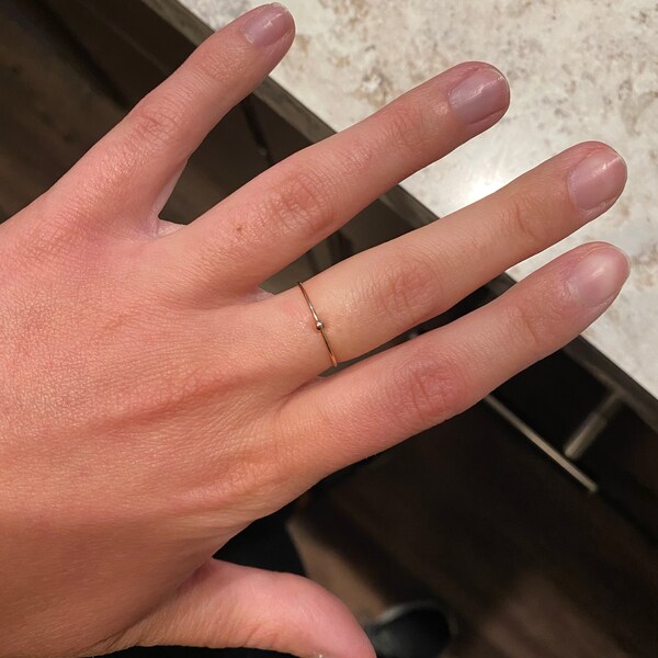Spinner Ring 14k Gold Filled Stacking Ring - Etsy
