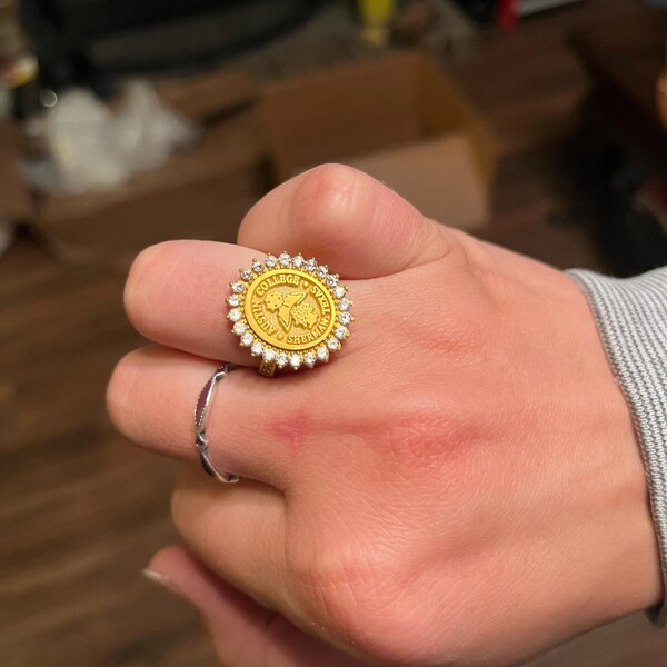 Family Crest Rings, Coat of Arms Signet Ring, Crest Ring, Family Rings ...