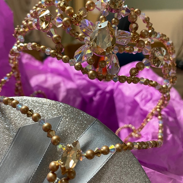 Snow Queen Ballet Tiara, Ballet Crystal Tiara, Snow Queen Ballet Crown ...