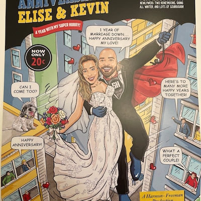 Printable Save the Date / Comic Book Save the Date Unique - Etsy