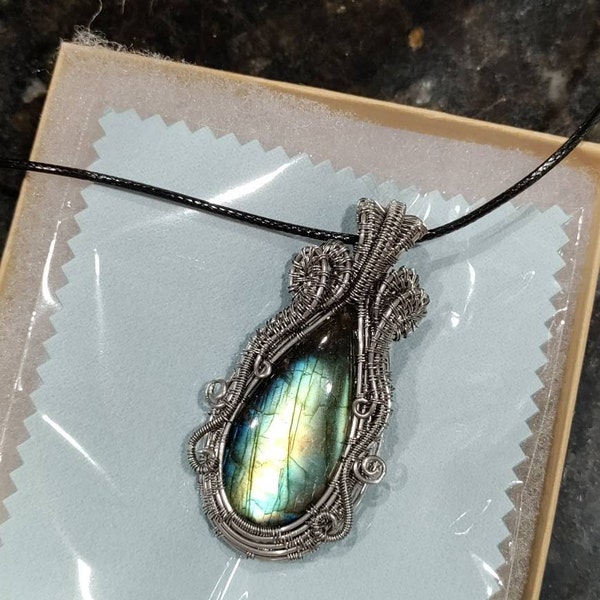 Egyptian God Relic - Labradorite, Vintage, Medieval, Renaissance ...
