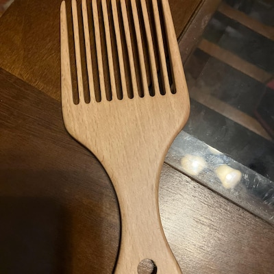 Customize Logo-handmade Red Wood Combs Mini Square Combs Beard Care ...