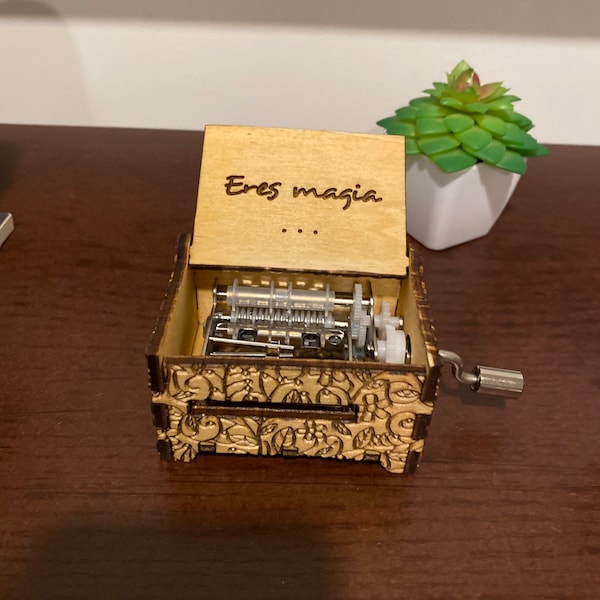 Birthday Music Box, CUSTOM SONG Music Box, Birthday Gifts, Custom Music ...