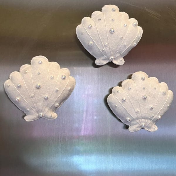 Clam Shell Felt .PDF Pattern - SVG, Sewing Pattern, Baby Mobile ...