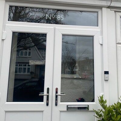 Personalised Classic Door Number Decal House Number Decal Sticker - Etsy