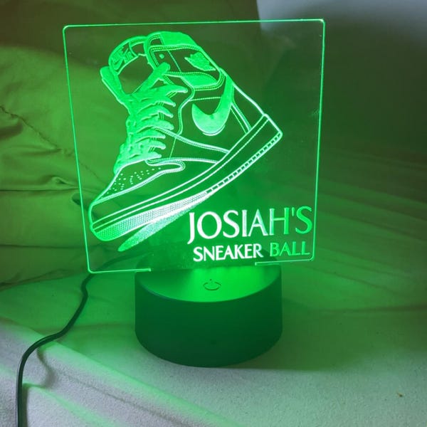 LED Light Sneaker Ball Decor | Sneaker Party Gala | Sneaker Ball ...