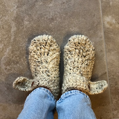 Wool Padraig Slippers - Etsy