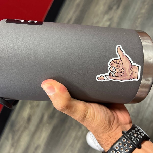 Jiu-jitsu Stickers BJJ Sticker Quote Motivational Quote Sticker vinyl ...