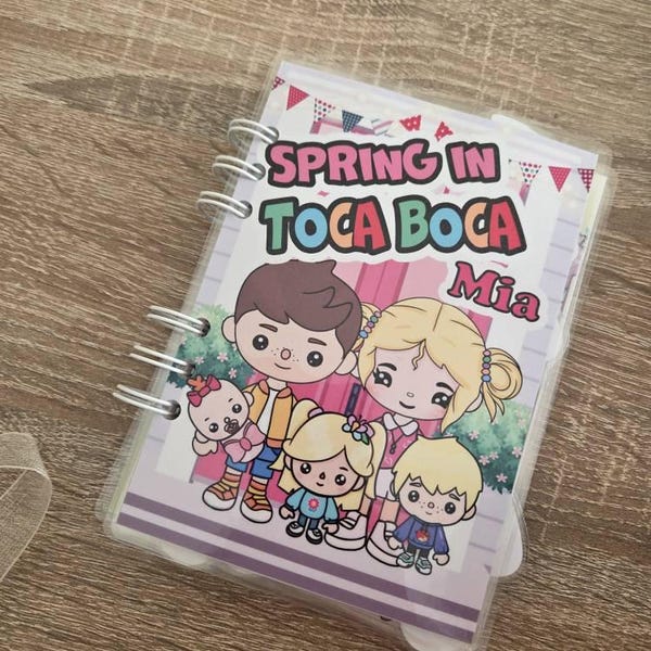 Toca Boca Paper Dolls, Toca Boca Quiet Book Mini, Avatar World Busy ...