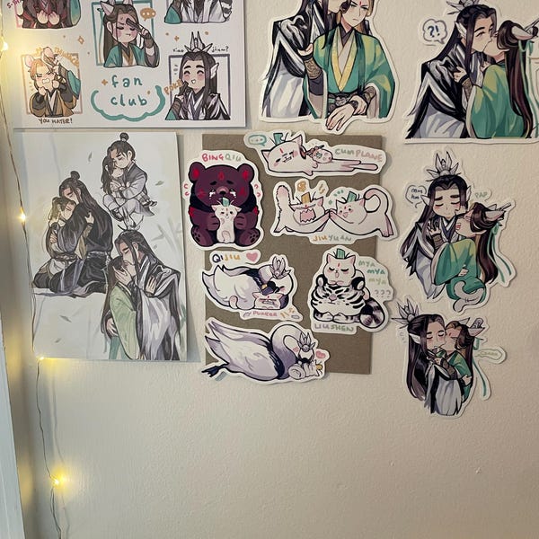 Charms | 3" X 2" | Introvert / Extrovert Chibis - Etsy