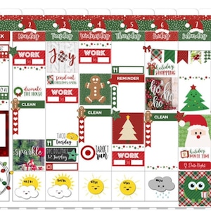 Christmas Holiday Classic Mega Digital Sticker Bundle Goodnotes & iPad ...