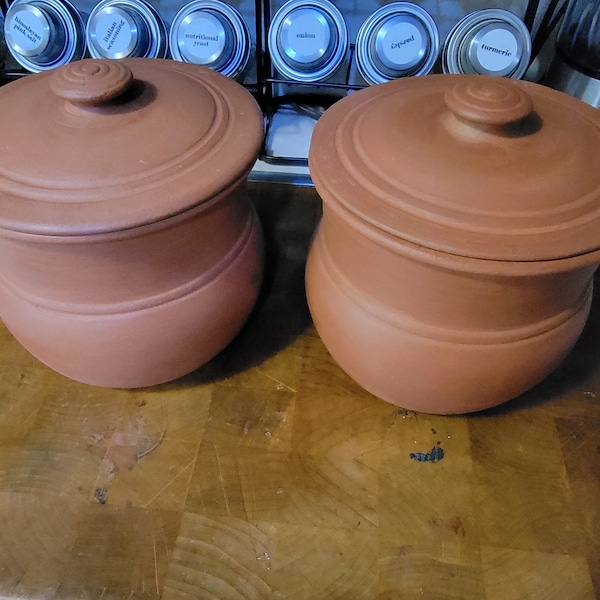 Handmade Terracotta Cookware, Earthen Cookware, Biryani Pot, Clay Curry ...