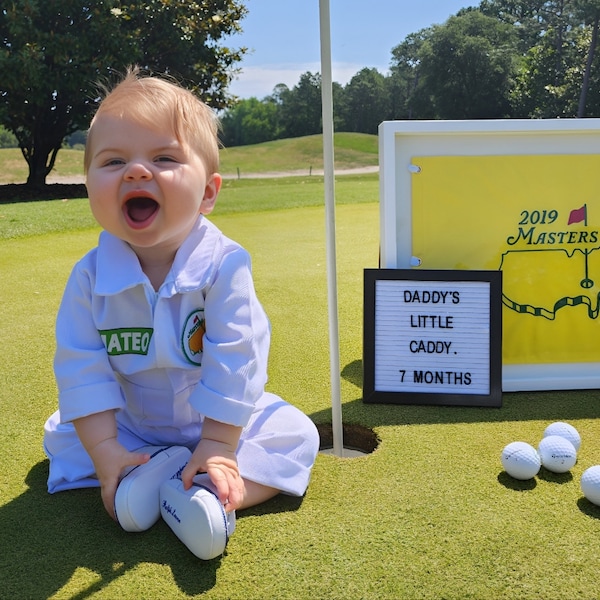 Personalized Golf Outfit - Caddy Uniform - Toddler Golf Costume - Hole ...