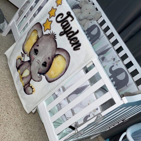 Yellow Elephant Clip Art, Very Cute Little Peanut, Gender Neutral ...