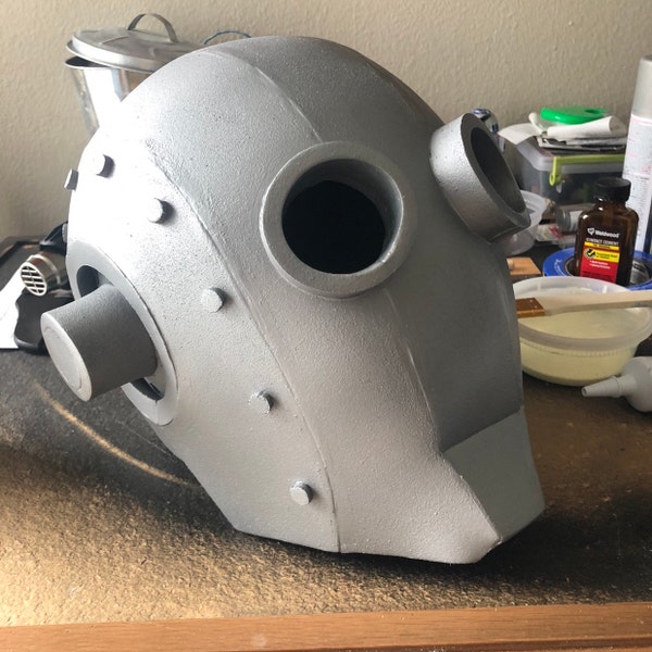 Robot Helmet No.2: DIY Printable EVA Foam Helmet Pattern for Cosplay ...