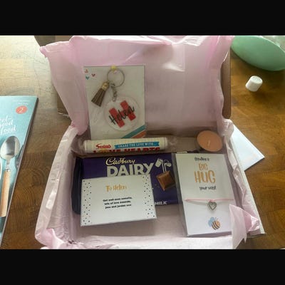 Personalised Best Friend Letterbox Gift Cheer up Get Well Soon Miss You ...