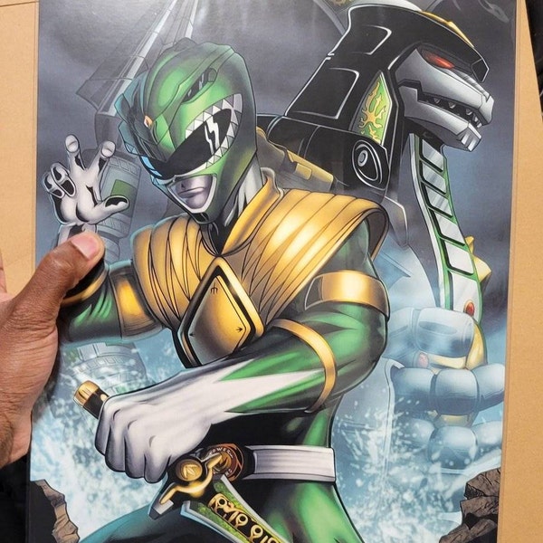 Green Ranger Art Print - Etsy