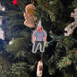 Old Gregg Hanging Ornament Laminated Merman Mighty Boosh Vince Noir ...