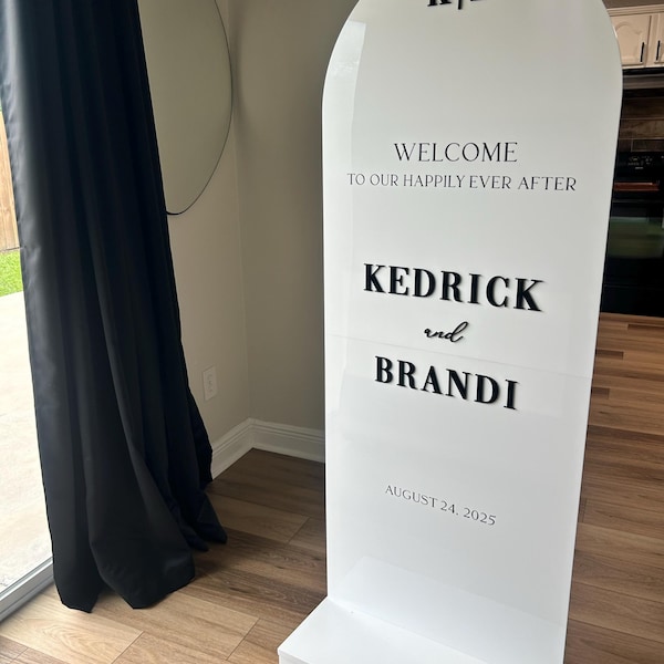 STAND ONLY - White Wooden Box Stand for Acrylic Sign - Etsy