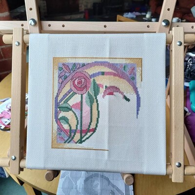 Needlework Table and Lap Hands-free Stand Made of Organic Beech Wood ...