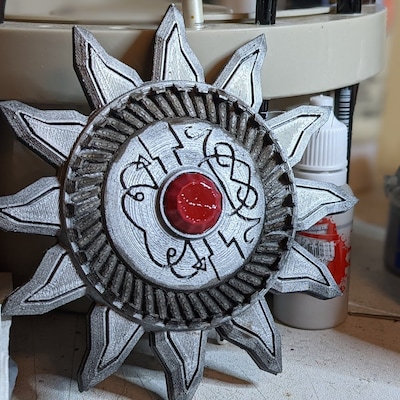 Dnd Holy Symbol of Ravenkind Amulet Emblem Necklace NO CHAIN Curse of ...